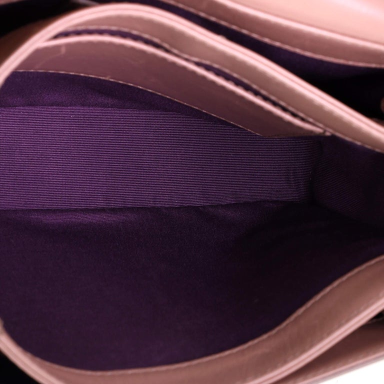 Bvlgari Signature Crossbody Bag Leather Small For Sale at 1stDibs