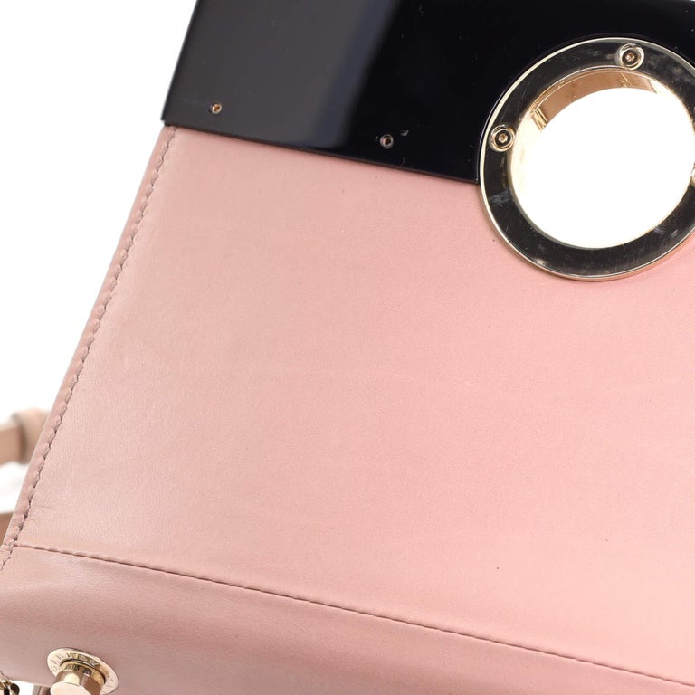 Bvlgari Signature Crossbody Bag Leather Small For Sale at 1stDibs