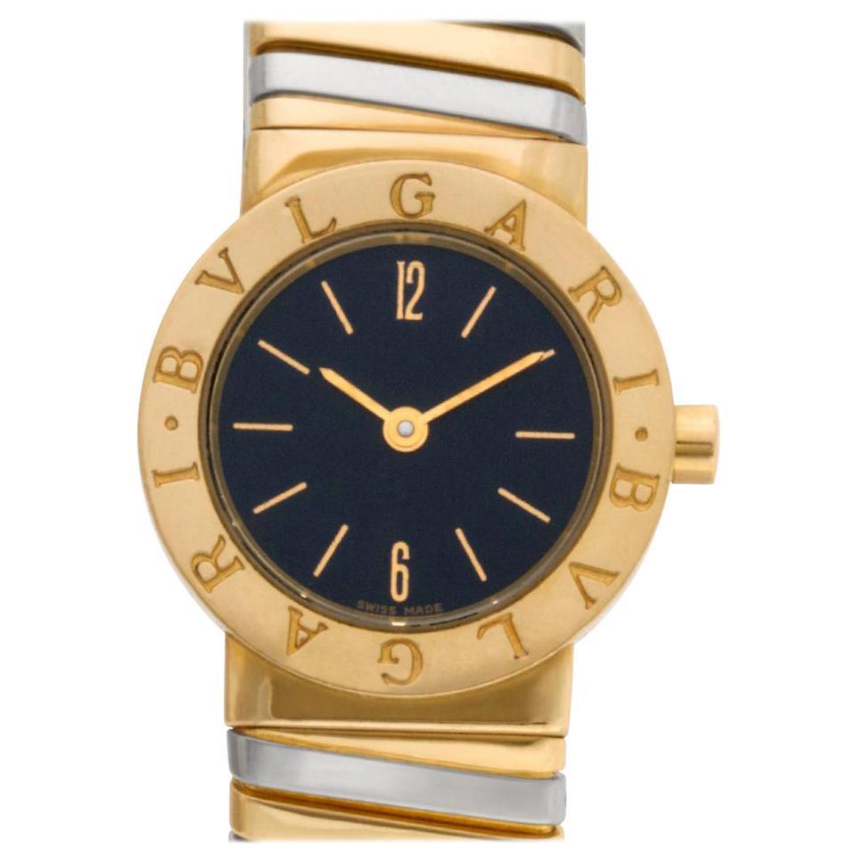 Bvlgari Assioma 18 Karat Yellow Gold Quartz Watch AA 39 G at 1stDibs
