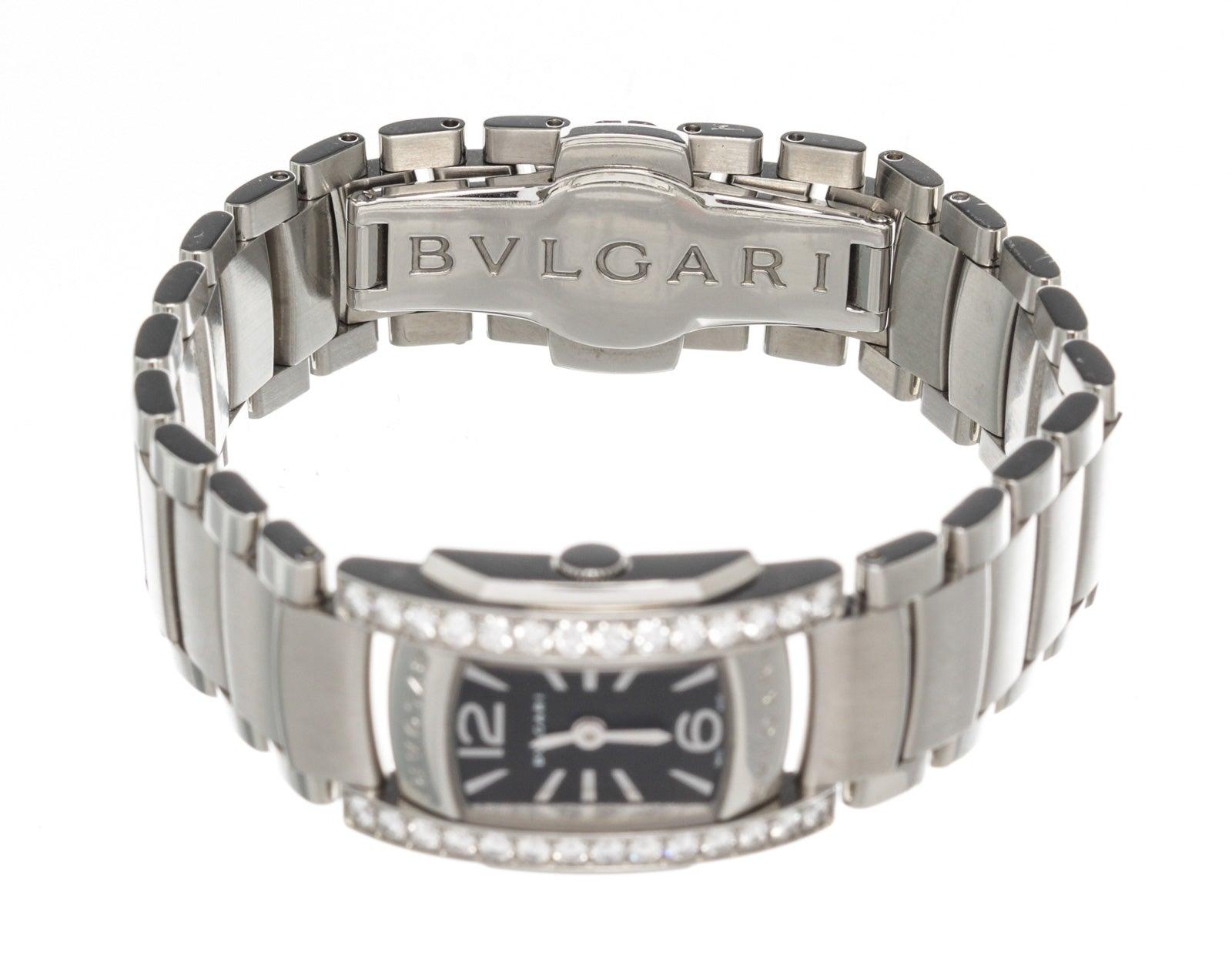 Bvlgari White Gold Assioma D Watch at 1stDibs