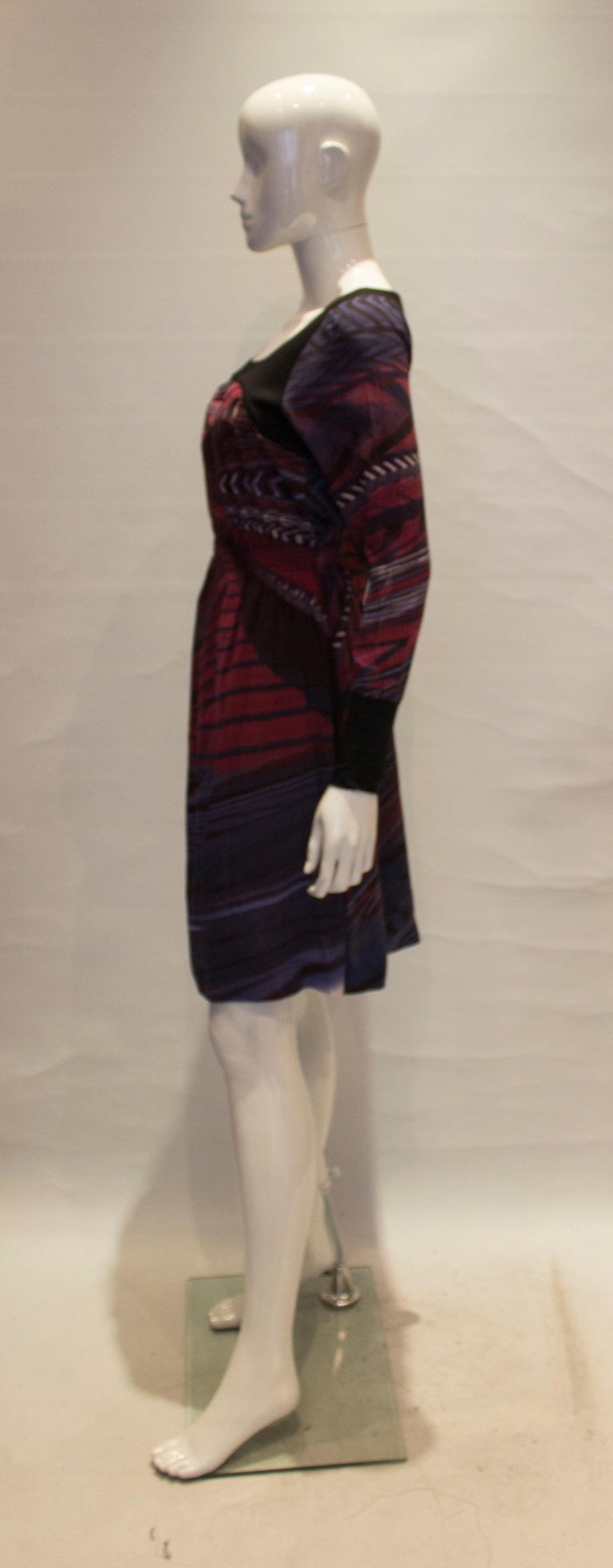 Byblos Silk Dress For Sale at 1stDibs