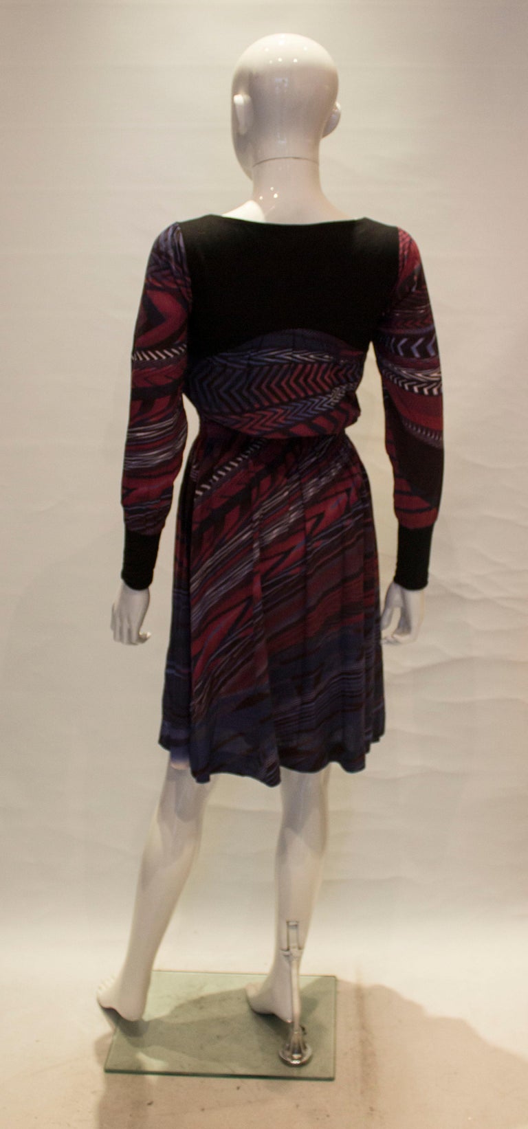 Byblos Silk Dress For Sale at 1stDibs