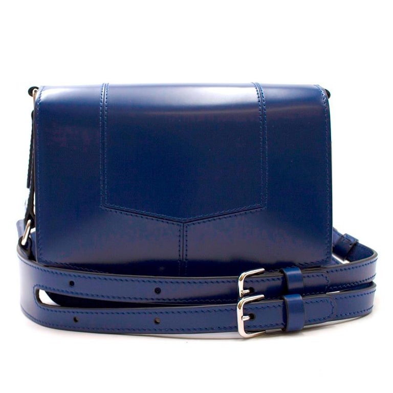 Byredo Blue Circuit Calfskin Small Bag at 1stDibs