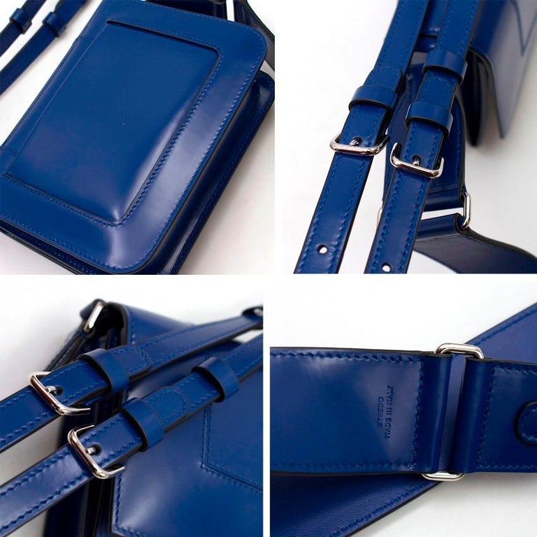 Byredo Blue Circuit Calfskin Small Bag at 1stDibs