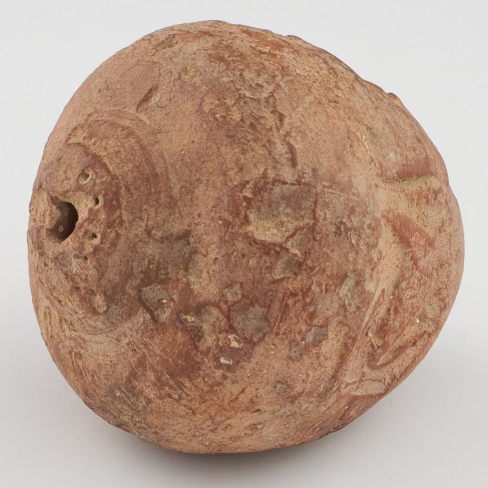 Byzantine Clay Hand Grenade Greek Fire 9th-10th Century For Sale at 1stDibs