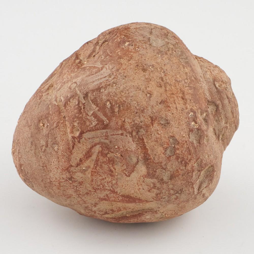 Byzantine Clay Hand Grenade Greek Fire 9th-10th Century For Sale at 1stDibs