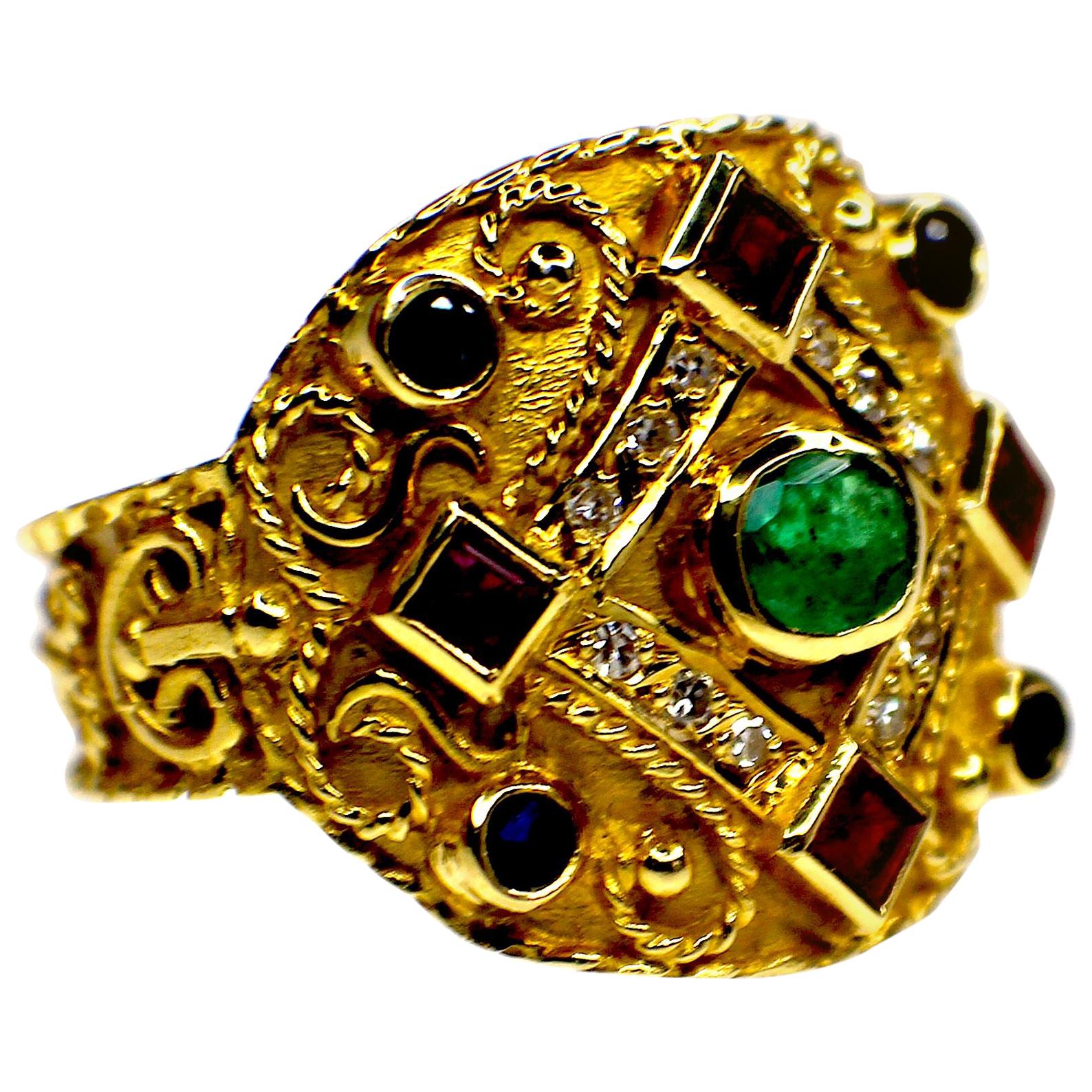 Byzantine Style Rings - 22 For Sale on 1stDibs