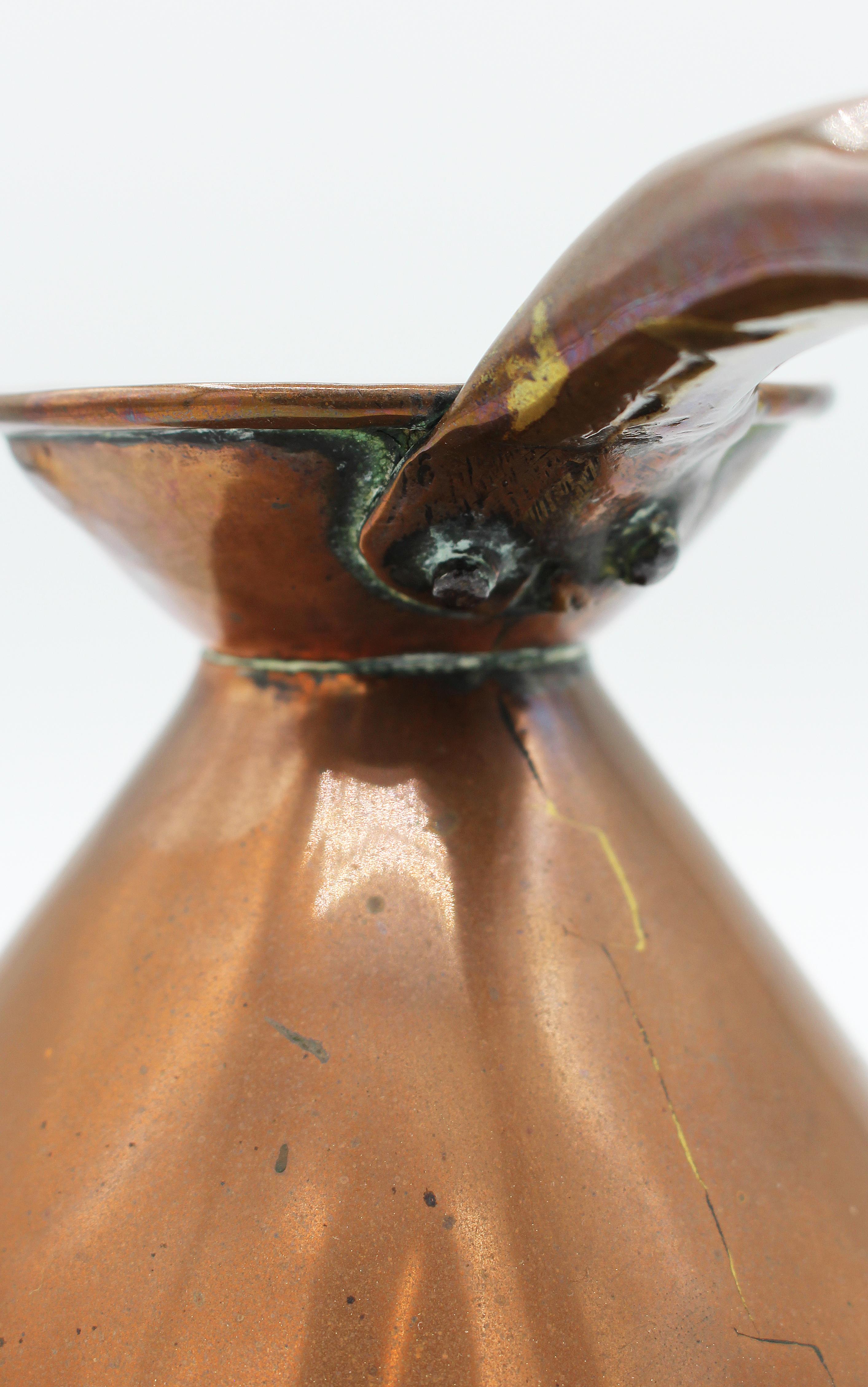 C. 1825 Copper English Haystack Measure at 1stDibs | english copper marks