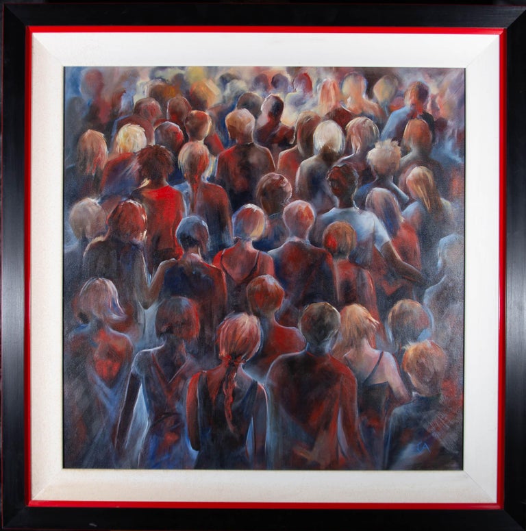 C. A. - C. A. - Contemporary Oil, At The Gig For Sale at 1stDibs