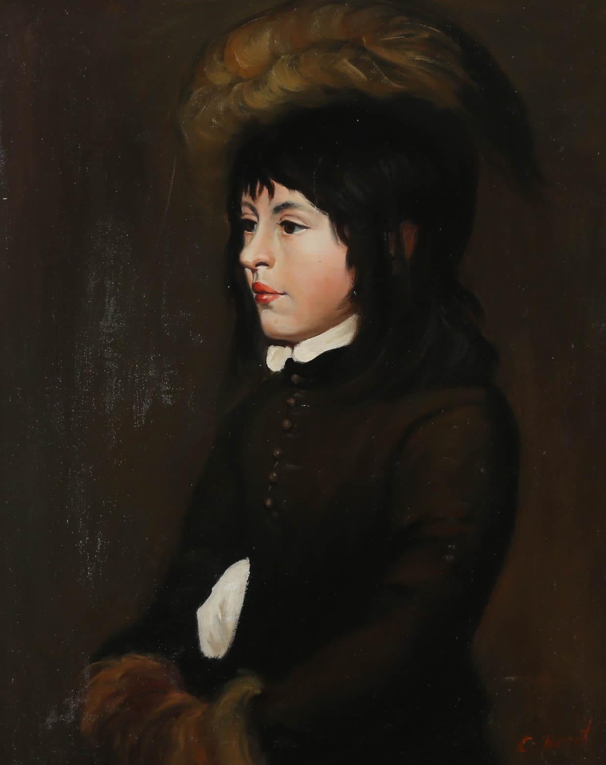 C. Bert After Jacob Van Oost (1601-1671) - Contemporary Oil, Portrait ...