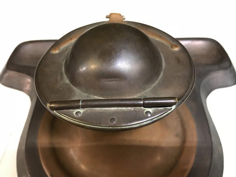 C F A Voysey Attri, Made by Richard Rathbone, an Arts and Crafts Copper ...