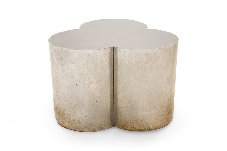 C. Jere American Mid-Century Clover Form Chrome Coffee Table For Sale ...