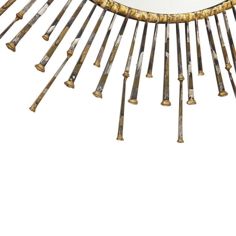 C. Jere Mirror, Spikes Signed at 1stDibs