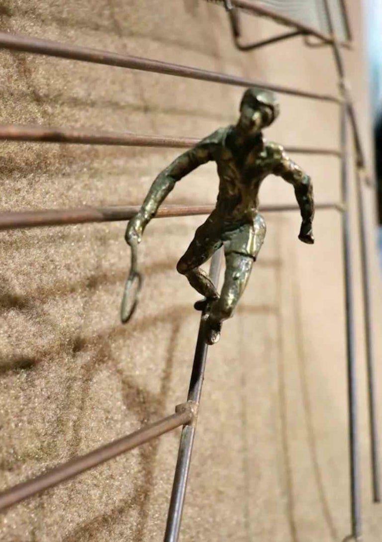 C Jere Tennis Sculpture For Sale at 1stDibs