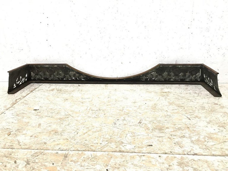 C R Ashbee, an Arts and Crafts Copper Fireplace Fender with Stylised ...
