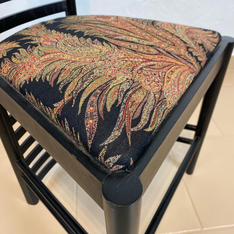 C. R. Mackintosh "292 Hill House Chair" for Alivar in black lacquered ...