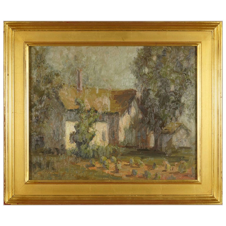 C. Stuart House among Trees at 1stDibs