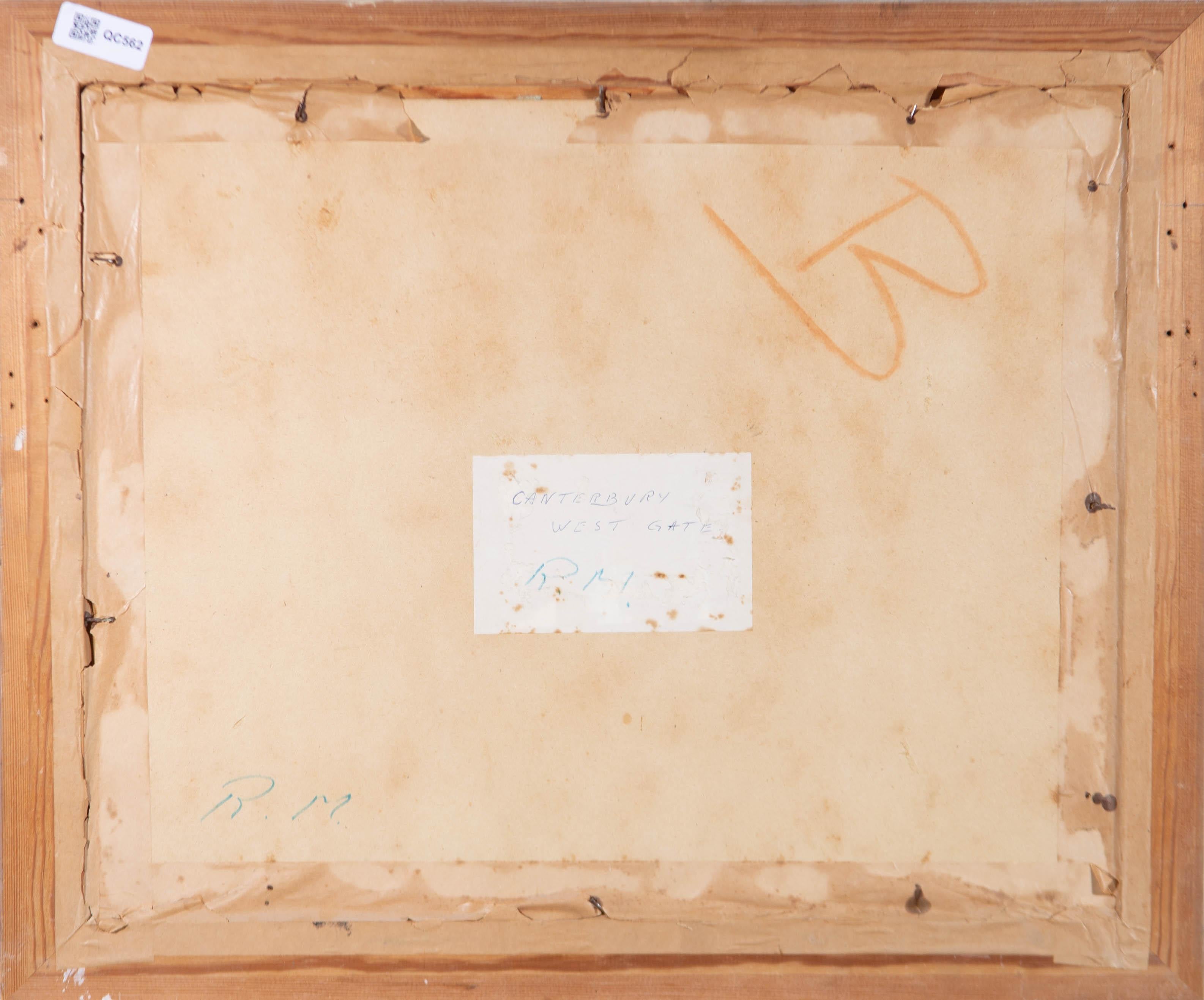 C. Ward - C. Ward - Signed and Framed Mid 20th Century Oil, Westgate ...