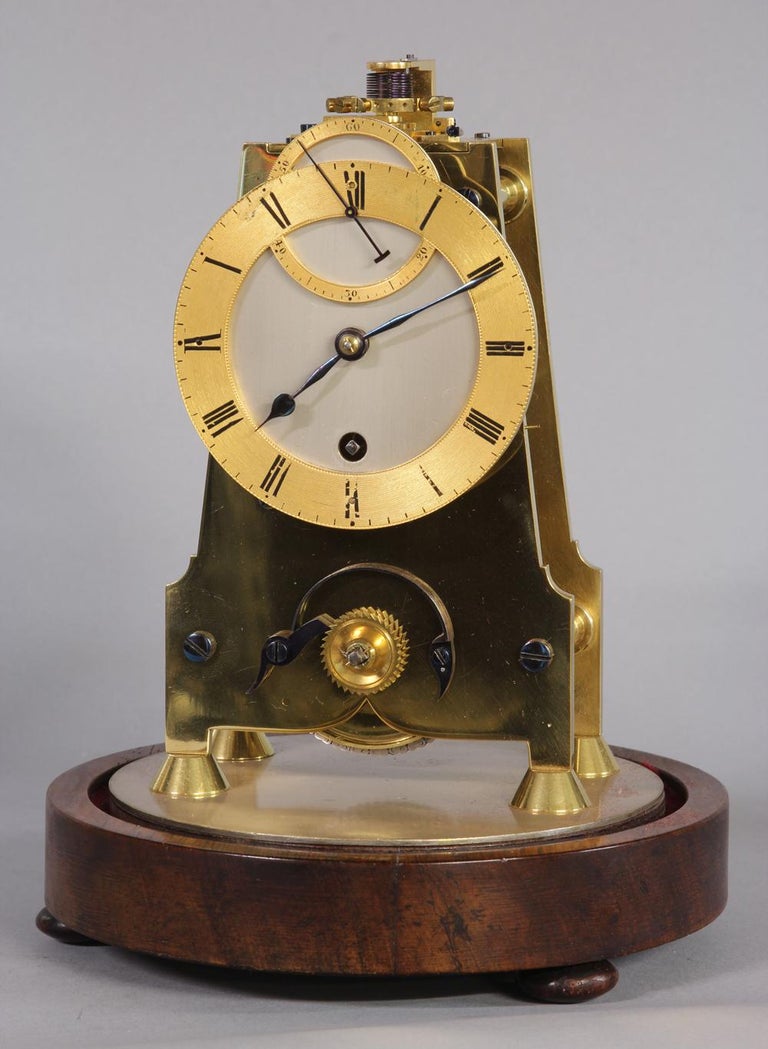 c.1840 English Mantle Chronometer Clock For Sale at 1stDibs