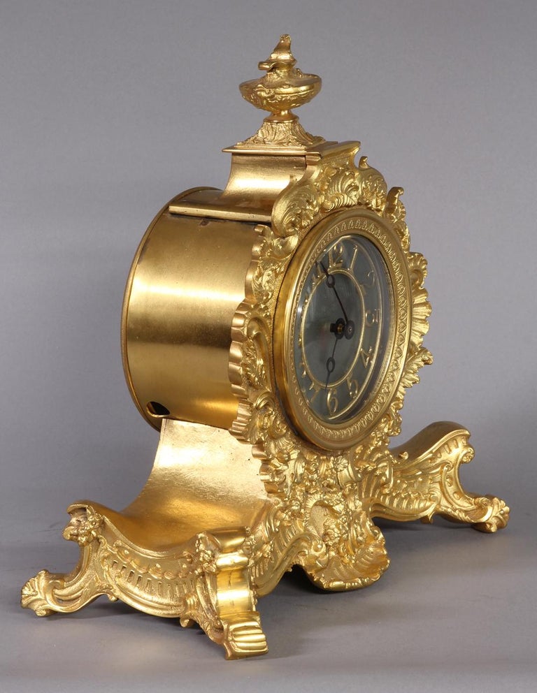 c.1840 English Ormolu Night Clock by John Pace For Sale at 1stDibs