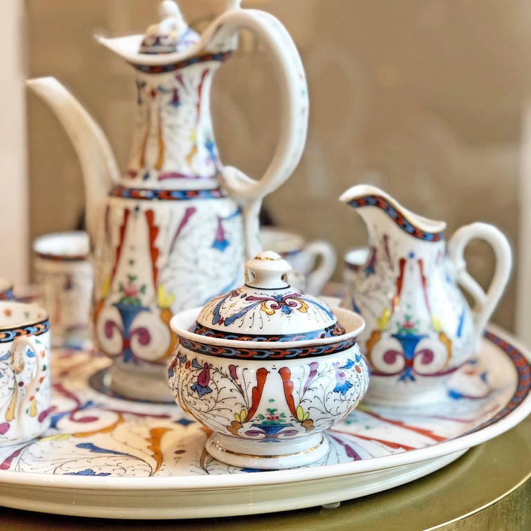 19th Century Arabian Style Tea Set For Sale at 1stDibs