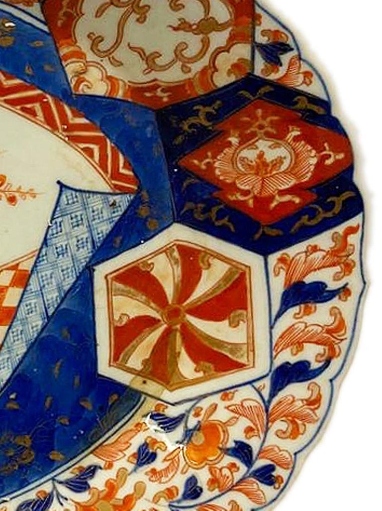 Imari Plate, circa 19th Century For Sale at 1stDibs