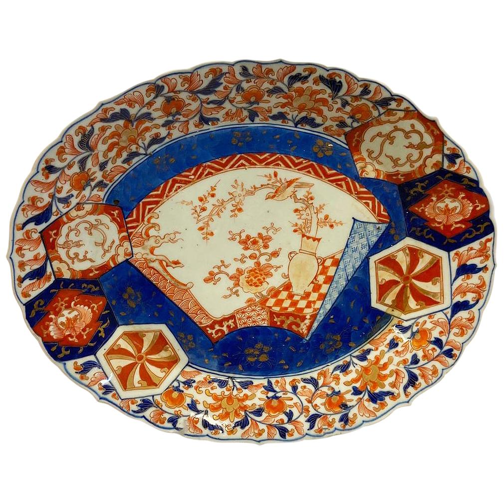 Imari Plate, circa 19th Century For Sale at 1stDibs