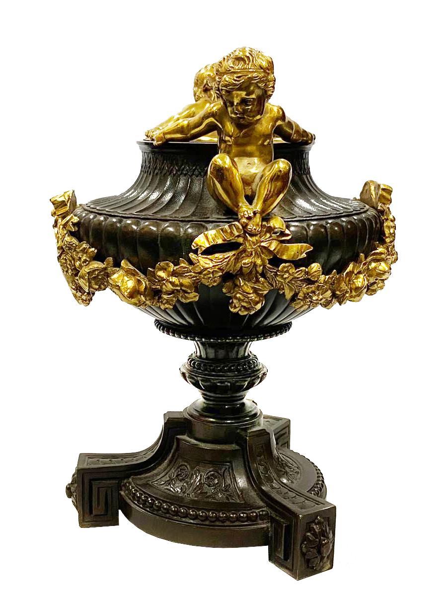 19th Century Classical Bronze Urn at 1stDibs | bronze urns for sale