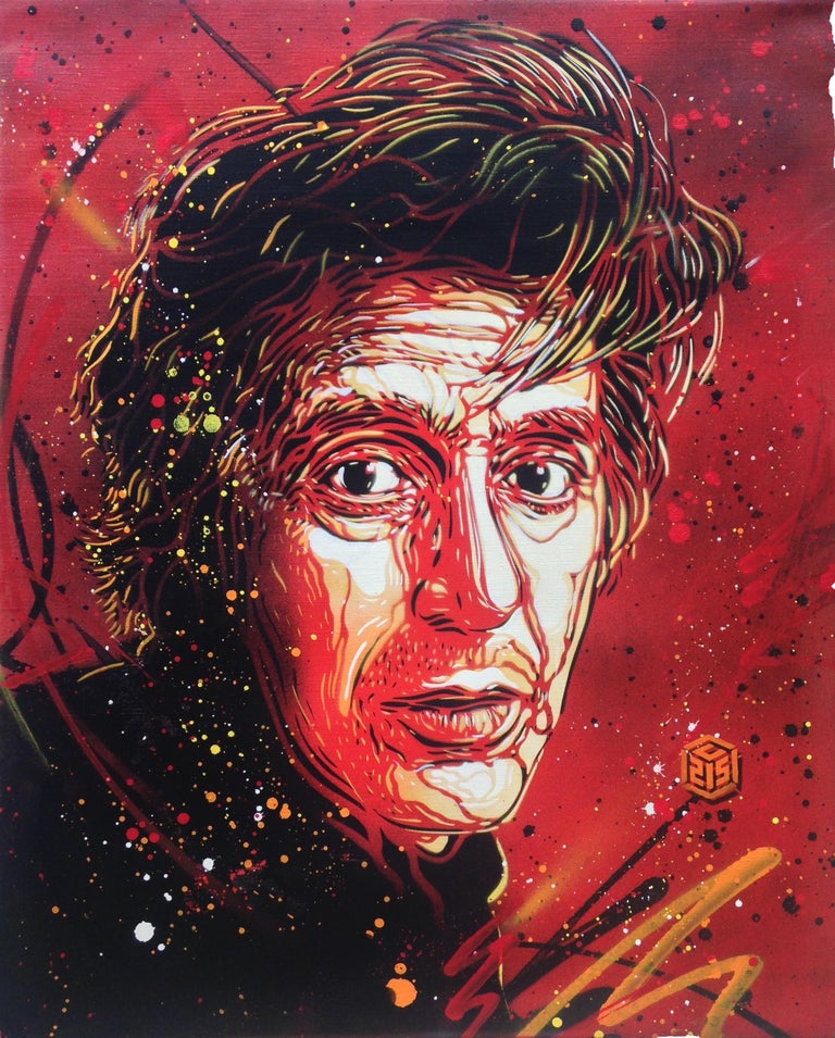 C215 (Christian Guemy) - Al Pacino, Painting For Sale at 1stdibs
