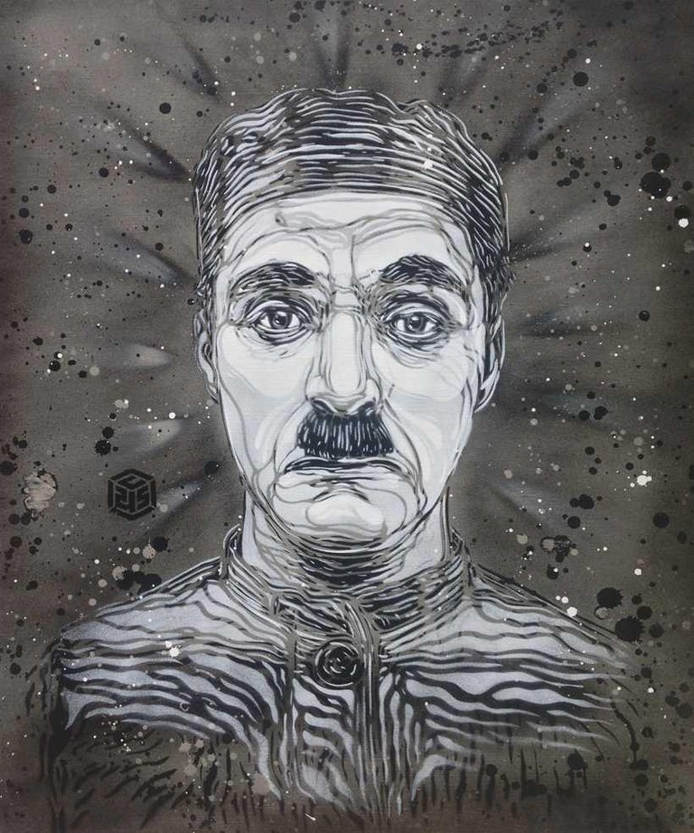 C215 (Christian Guemy) - Charlie Chaplin For Sale at 1stDibs