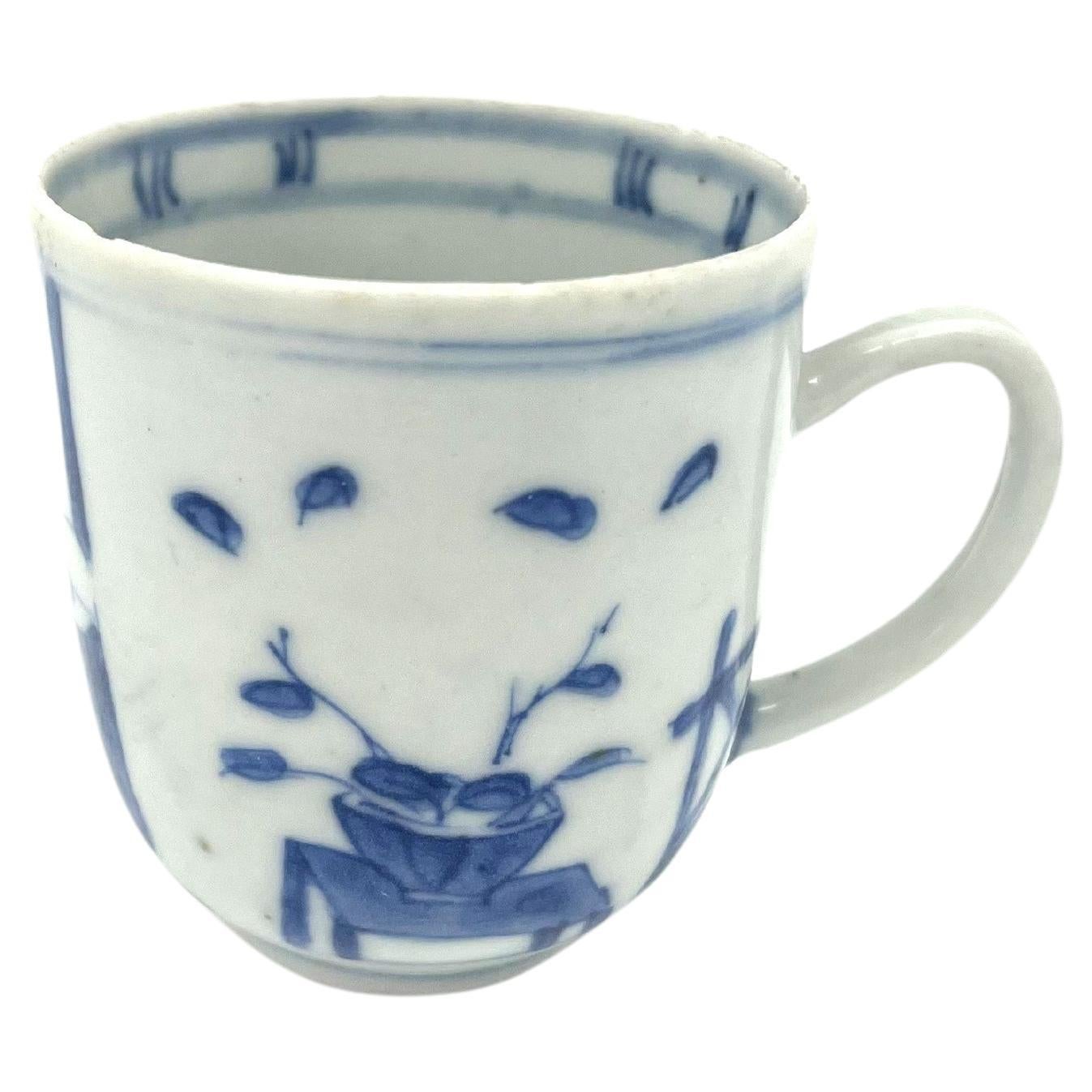 'Imari Pavilion' Pattern Blue and White Cup c. 1725, Qing Dynasty ...