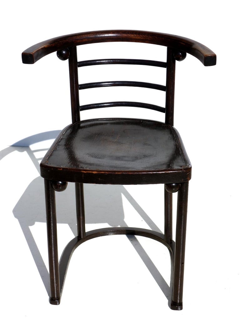 Cabaret Fledermaus Chair by Josef Hoffmann Gustav Siegel 1900 Weiner ...