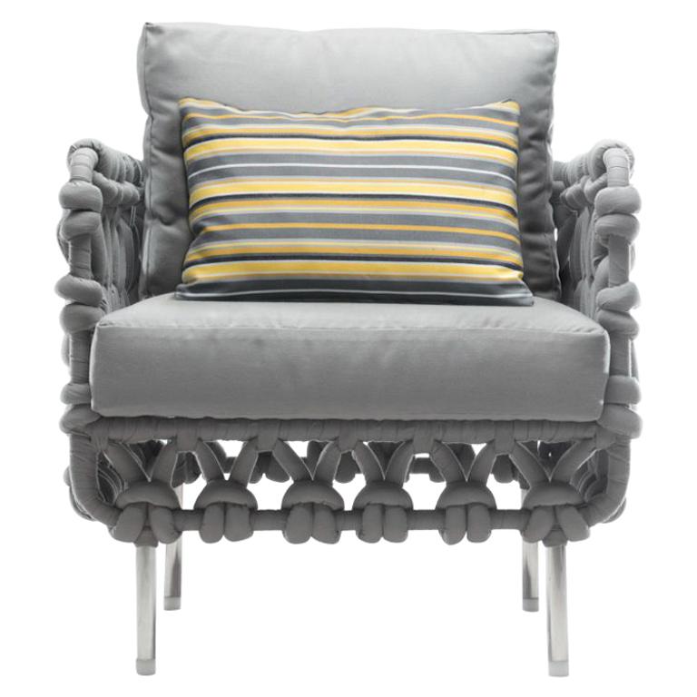 Cabaret Outdoor Easy Armchair by Kenneth Cobonpue For Sale at 1stDibs