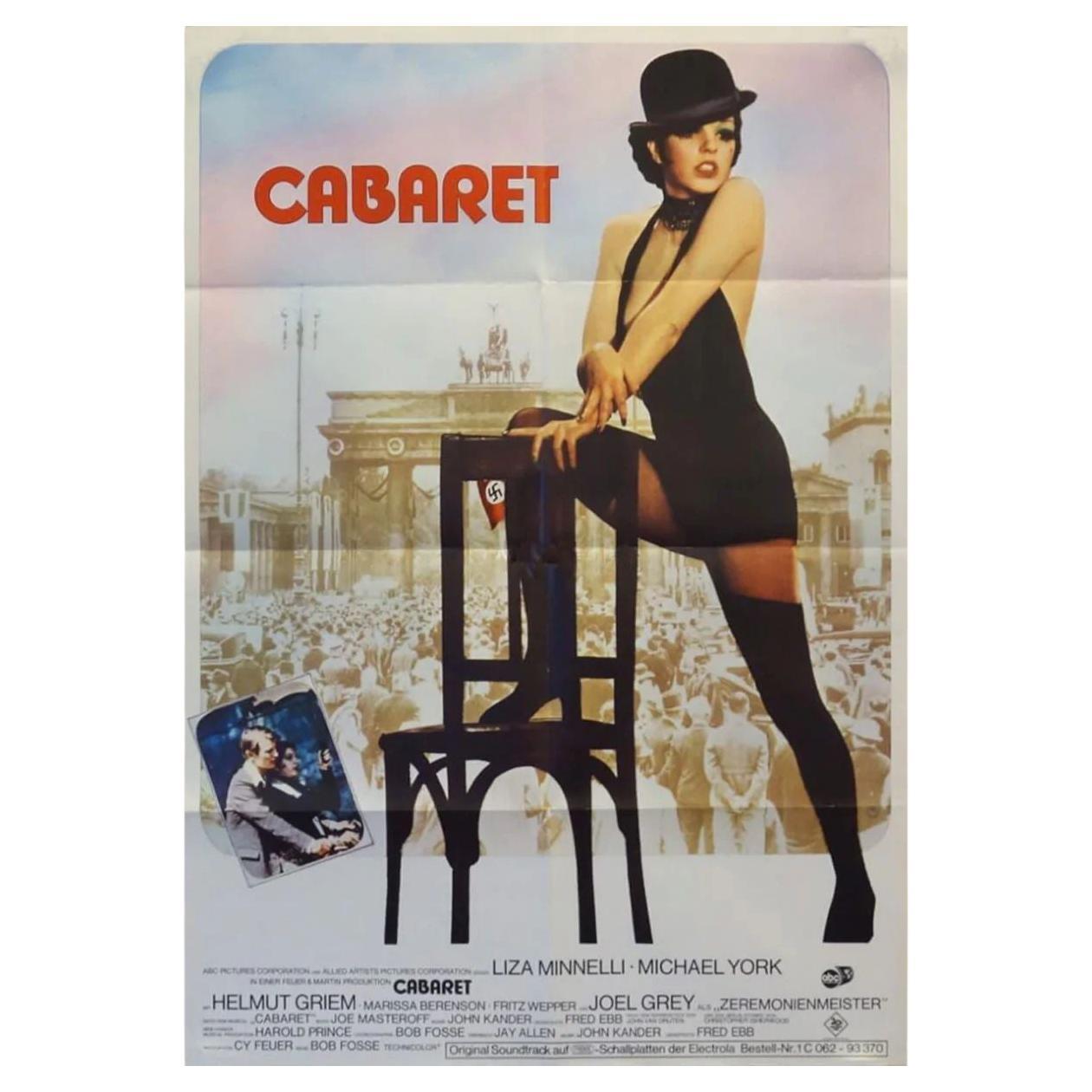 "Cabaret" Film Poster, 1972 For Sale at 1stDibs | cabaret 1972 poster