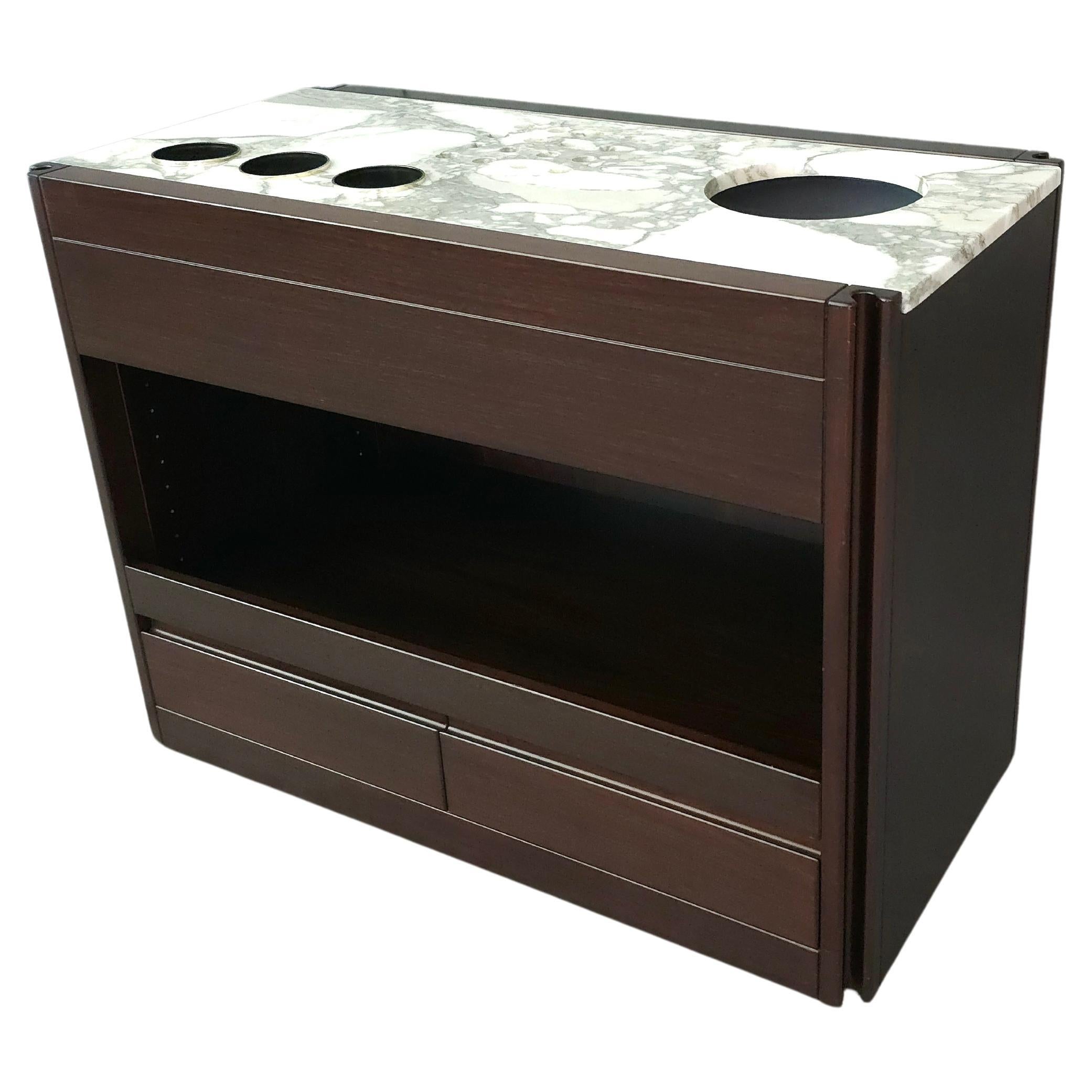 Cabinet Bar Marble Angelo Mangiarotti For Molteni Midcenutyr Design ...