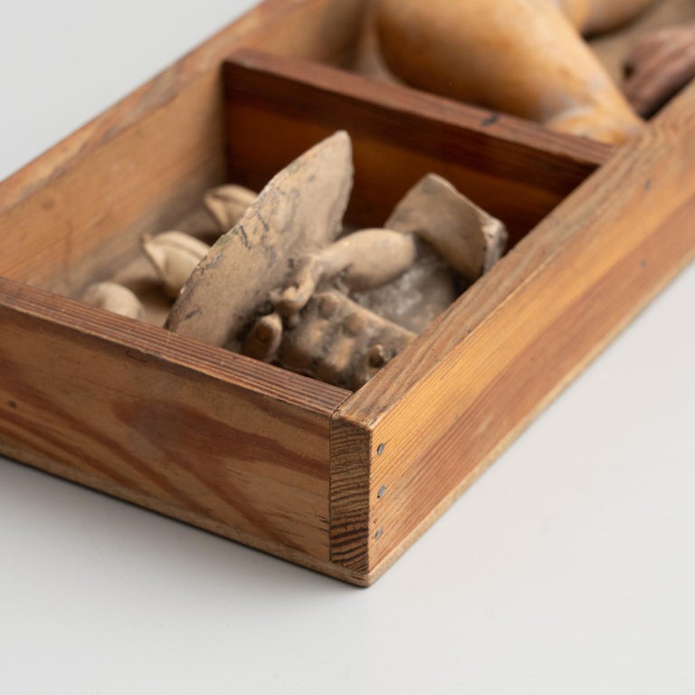 Cabinet of Curiosities Drawer Sculptural Artwork, circa 1950 For Sale ...