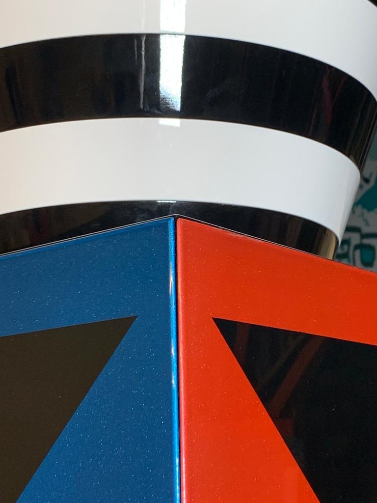 Cabinet Ollo Model by A. Mendini and A. Guerriero for Alchimia, Italy ...