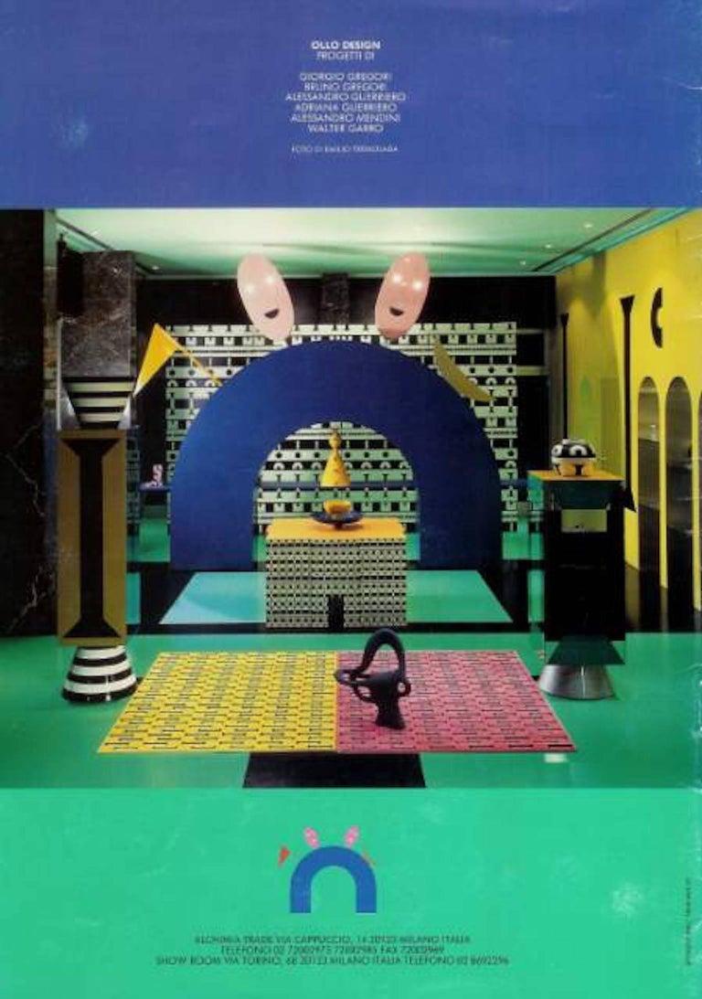 Cabinet Ollo Model by A. Mendini and A. Guerriero for Alchimia, Italy ...