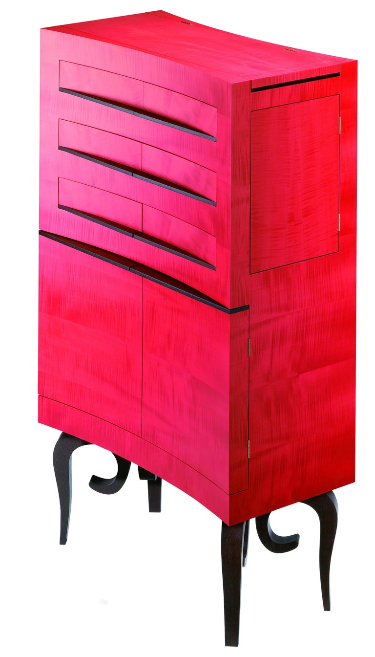 Cabinet with Drawers and Dressing Table For Sale at 1stDibs
