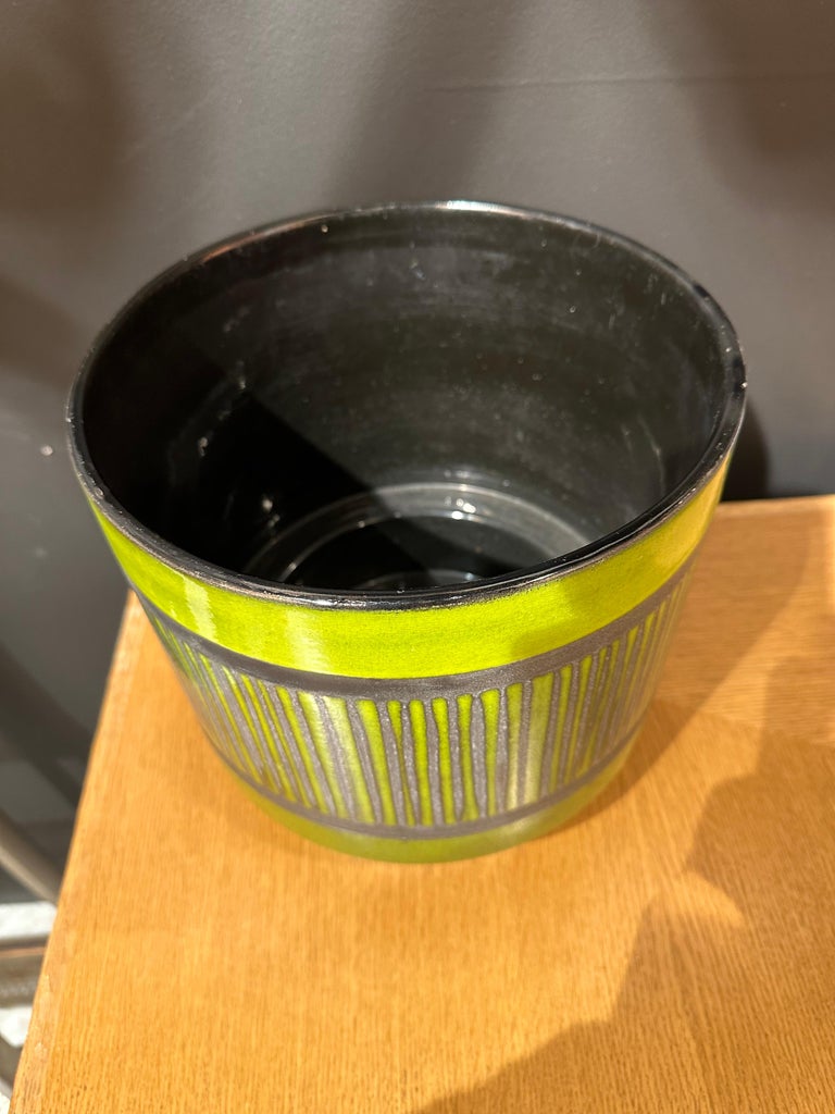 Cache Pot Céramique Elchinger Vers 1950 For Sale at 1stDibs