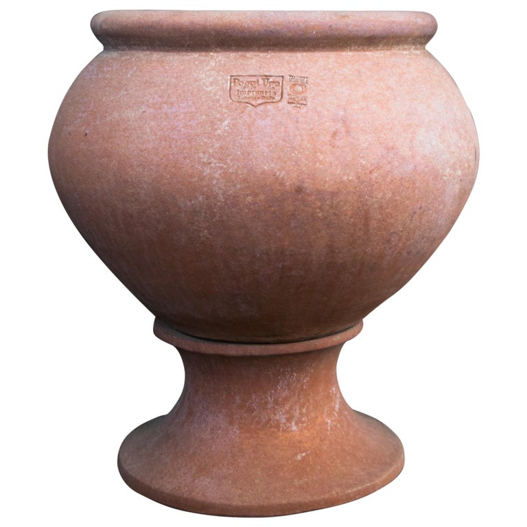 Cache Pot Grande Con Orlo Terracotta Impruneta at 1stDibs | cachepot ...