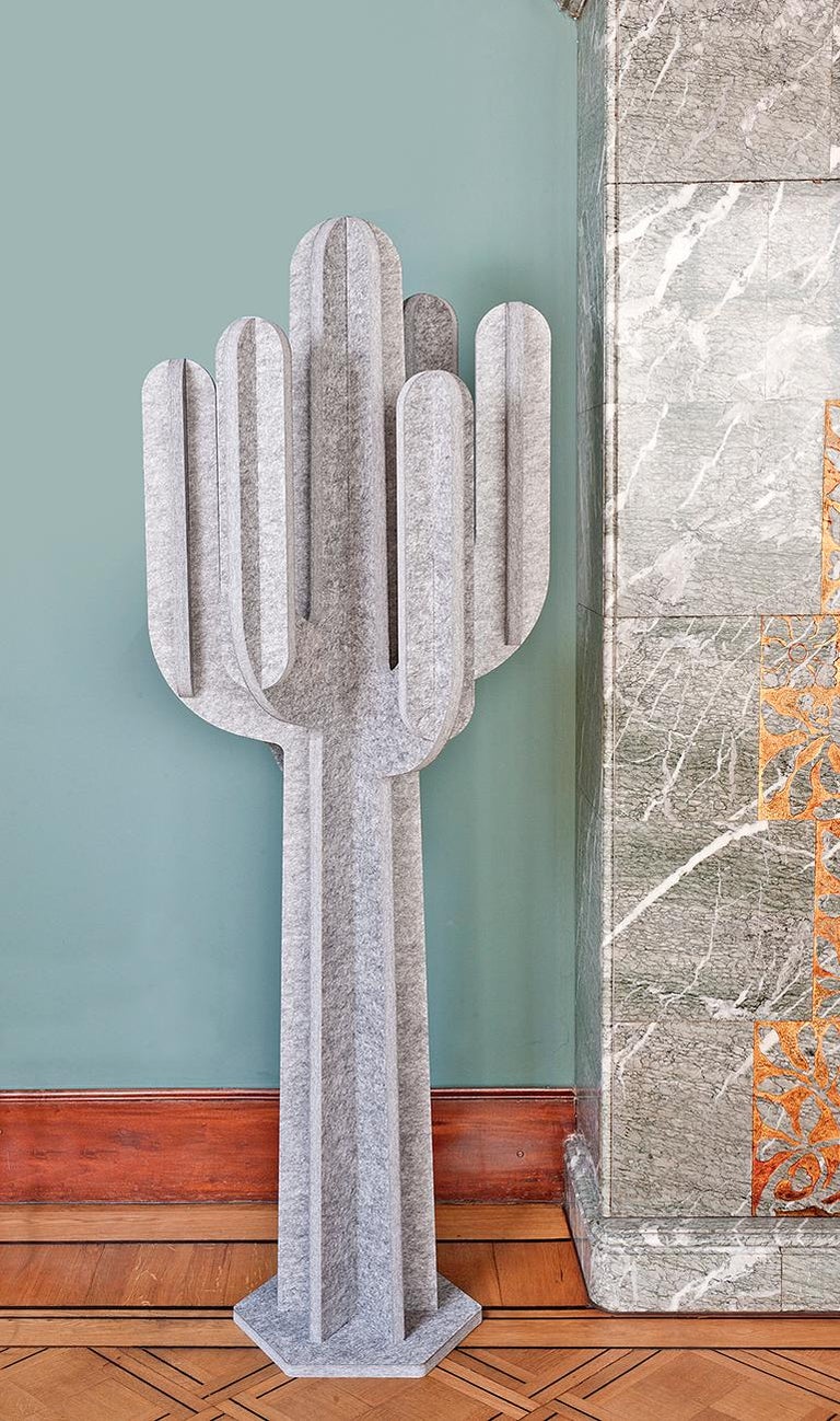 Cactus 6-Armed Sound Absorbing Figurative Sculpture by Marie Aigner For ...