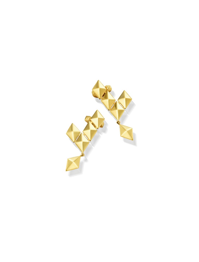 Cadar Python Earrings Climbers Small at 1stDibs