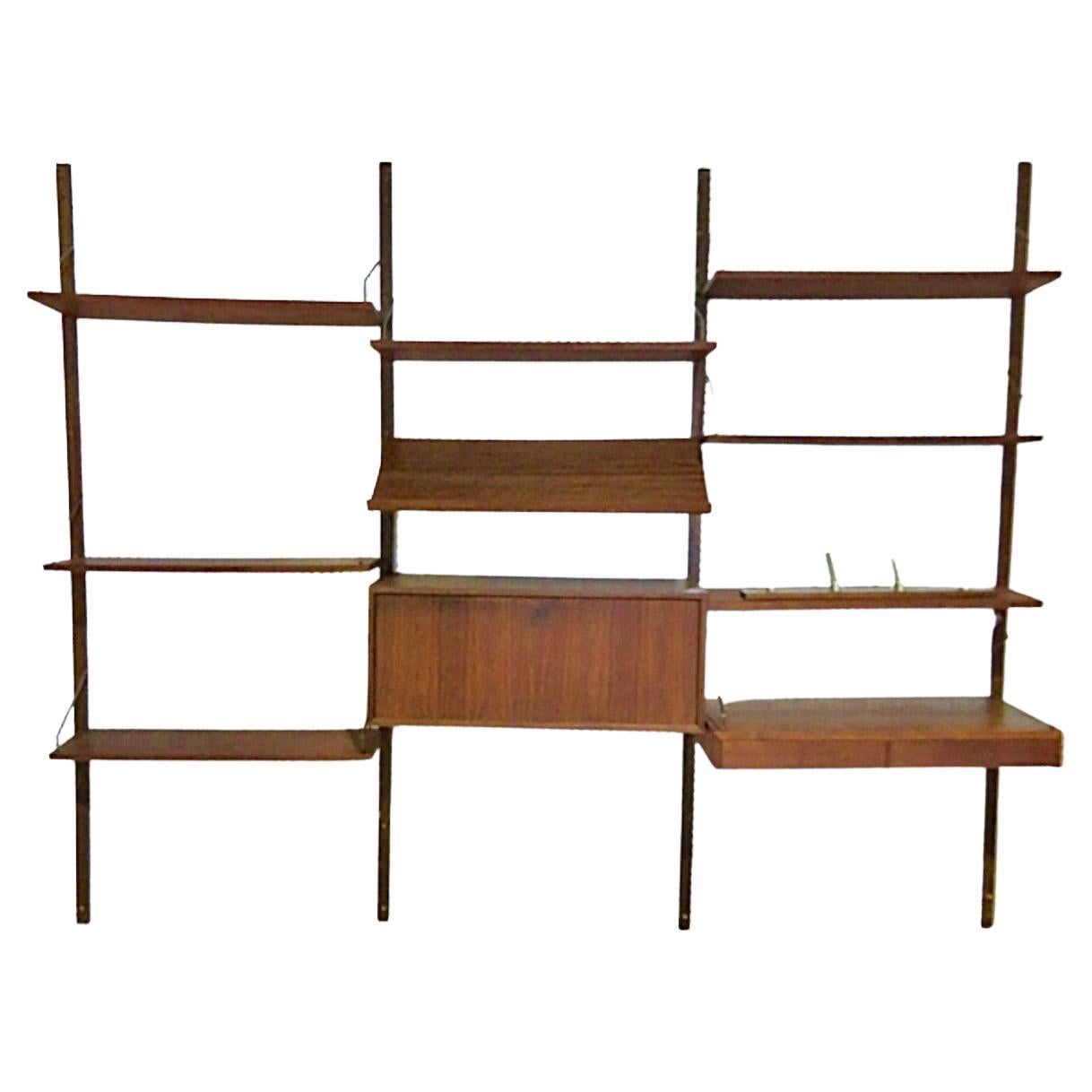 Midcentury Wall Unit For Sale at 1stDibs