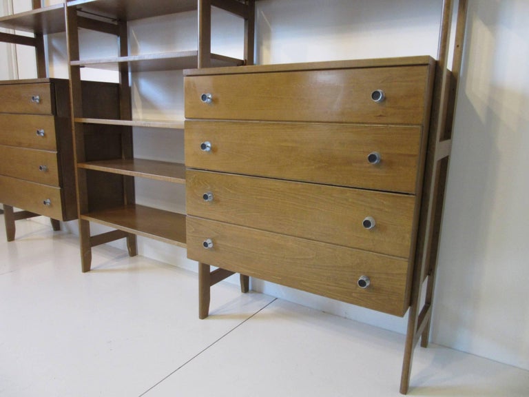 Cado System Styled Wall Unit in the Manner of Poul Cadovious at 1stDibs