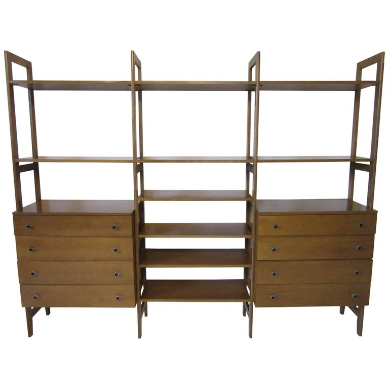 Cado System Styled Wall Unit in the Manner of Poul Cadovious at 1stDibs