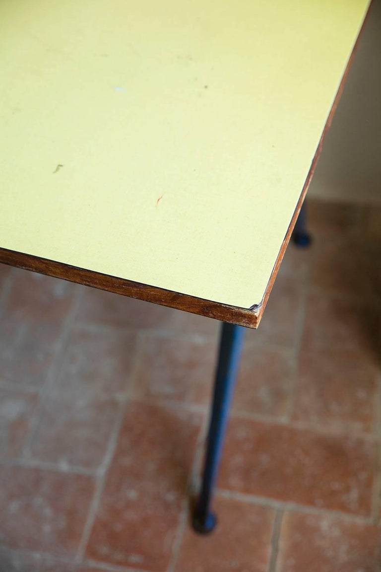 Cafeteria Table N. 512, "Compas Table" by Jean Prouve, circa 1953 ...