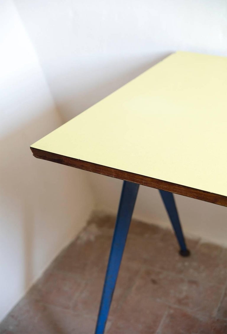 Cafeteria Table N. 512, "Compas Table" by Jean Prouve, circa 1953 ...