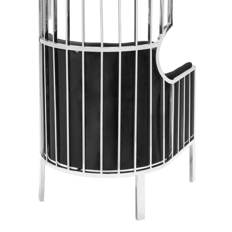 Cage Armchair For Sale at 1stDibs