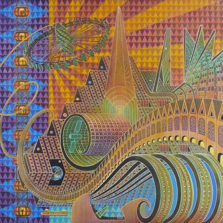 Caio Locke - Ebb and Flow, Acrylic on canvas Painting by Caio Locke ...